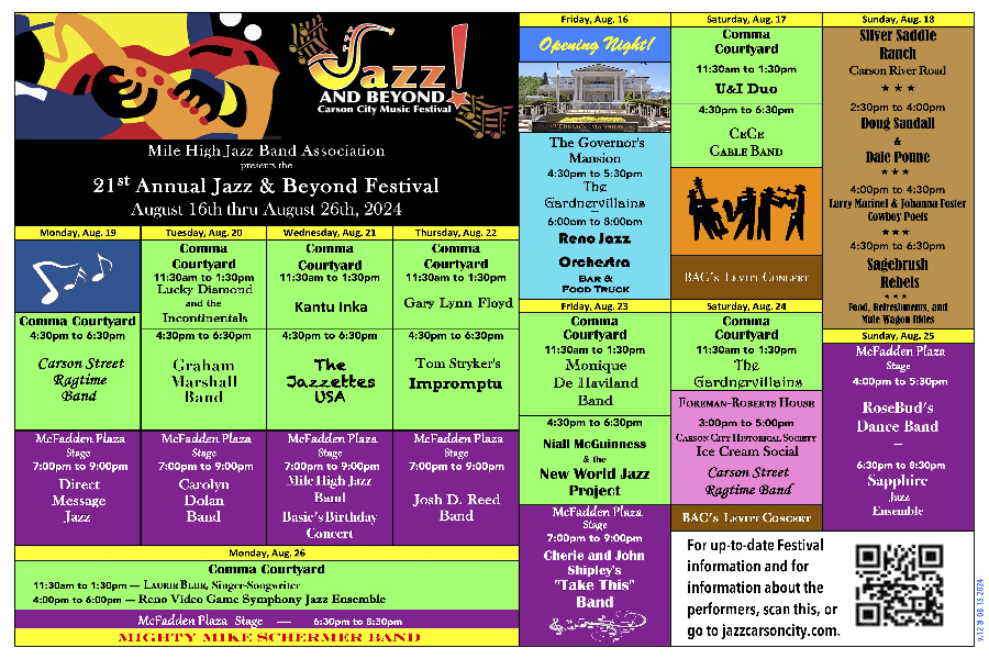 Jazz & Beyond Festival - 2025 website