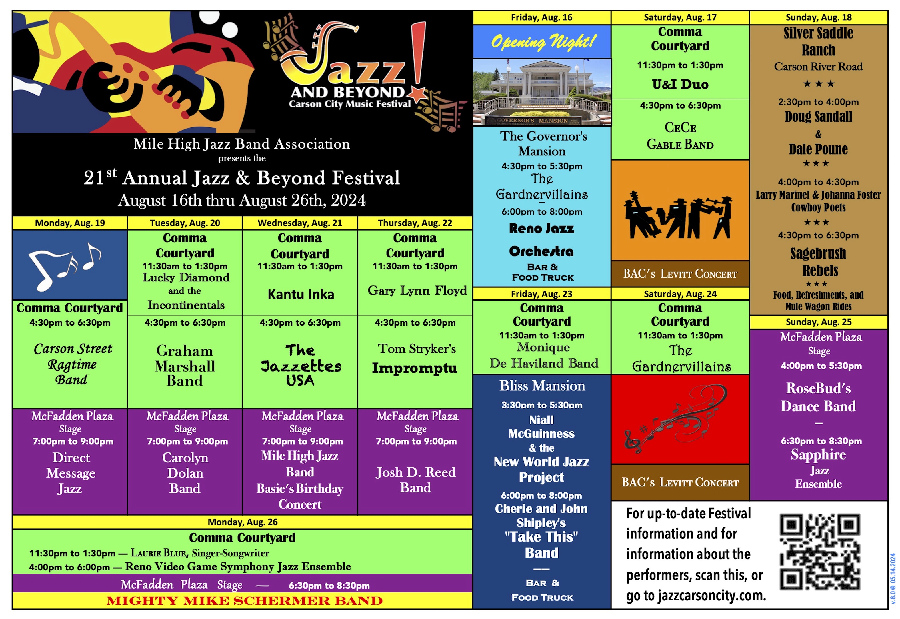 Jazz & Beyond Festival - 2024 website